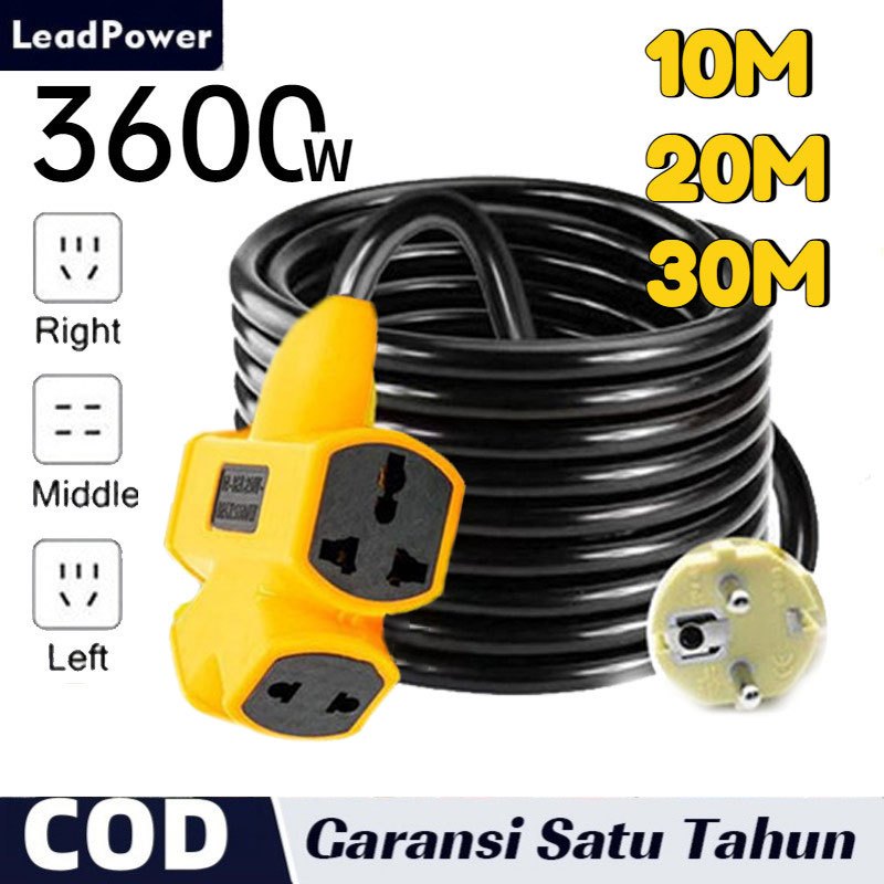 Jual Kabel Extension Kabel Sambungan Colokan Listrik Kabel Colokan 5/10 ...