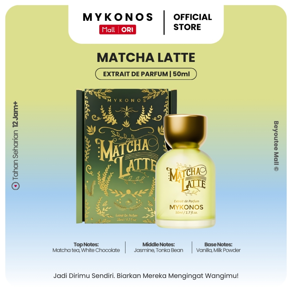 Jual Mykonos Matcha Latte Extrait de Parfum 50ml | Shopee Indonesia