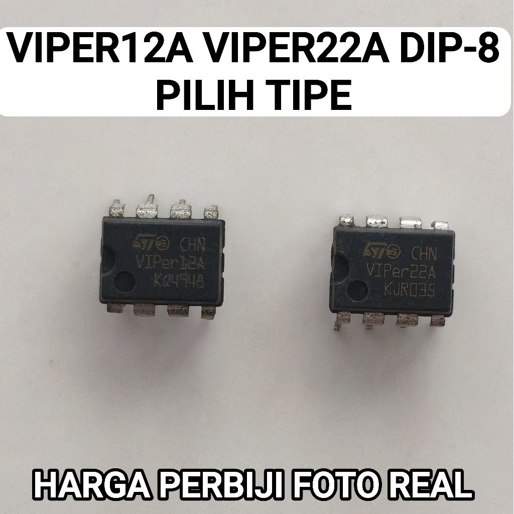 Jual IC VIPER12A / VIPER22A VIPER 12A VIPER 22A DIP8 ST | Shopee Indonesia
