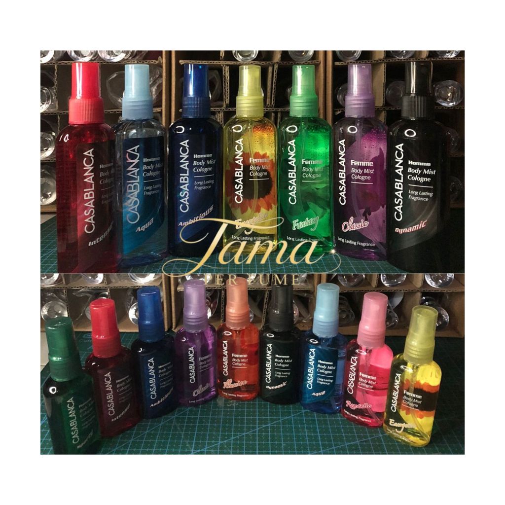Jual Casablanca Perfume Body Mist Cologne Original | Parfum Tahan Lama ...