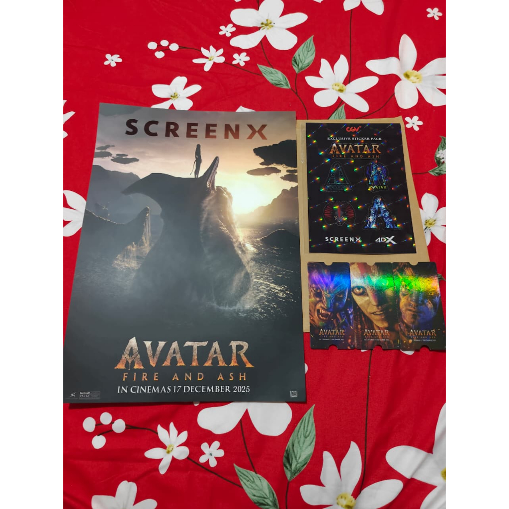 Jual CGV FAN SCREENING AVATAR: FIRE AND ASH Screen X Official Merch ...