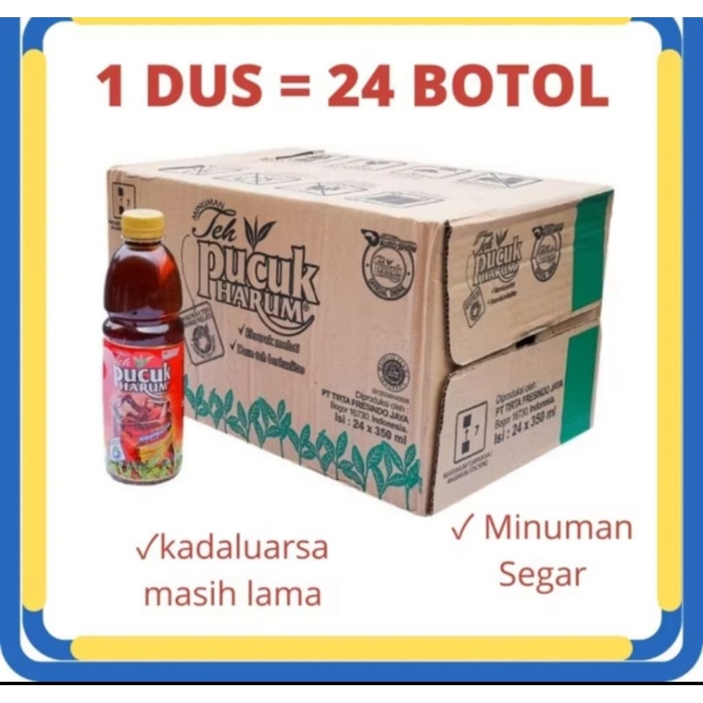 Jual Teh Pucuk 350 Ml 1 Dus Isi Terlengkap & Harga Terbaru Juni 2026 ...