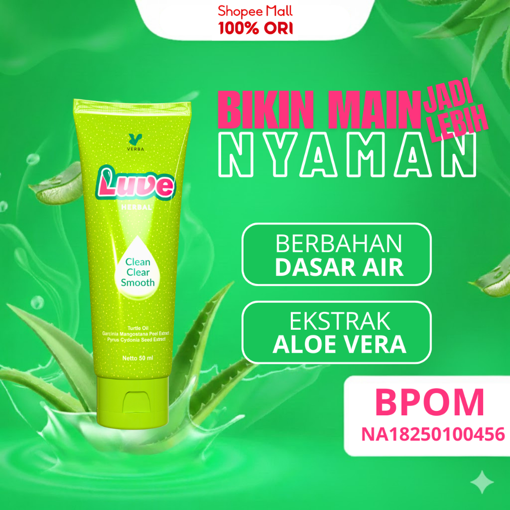 Jual Luve Play Plumas Wanita & Pria BPOM Lubricant Water Based | Shopee ...