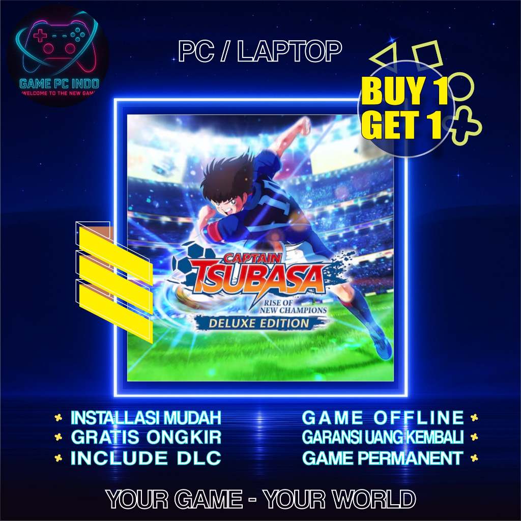 Jual Game Kapten Tsubasa PC Laptop / Game Captain Tsubasa Full DLC PC ...
