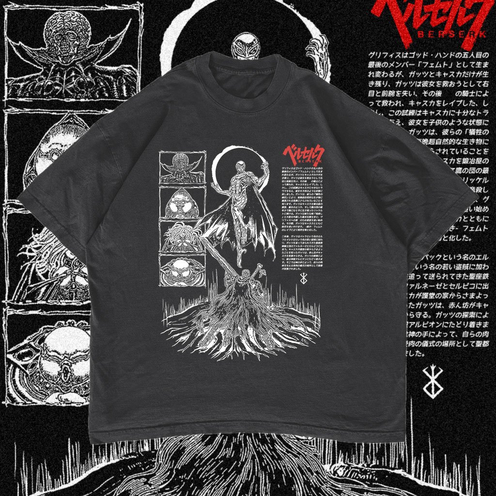 Jual Berserk Femto Oversized T-shirt Anime Bootleg #05 | Shopee Indonesia