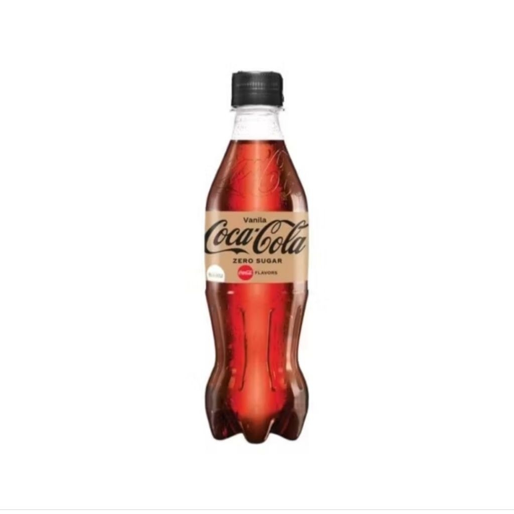 Jual Coca Cola Minuman Zero Sugar Vanilla Botol 390ml | Shopee Indonesia