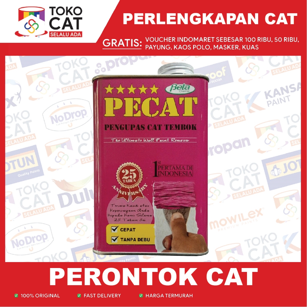 Jual Perontok Cat | PECAT Remover Ukuran 1 L | Kemasan Kaleng | Shopee ...