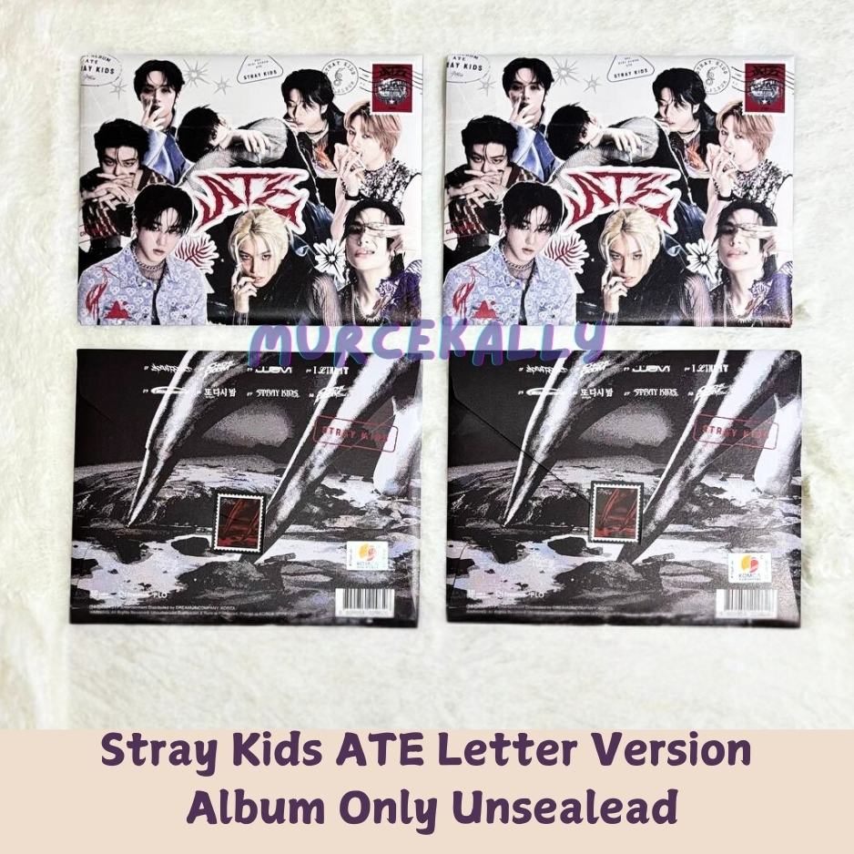 Jual [CLEARANCE SALE] Stray Kids ATE Letter Version Album Only Unsealed ...