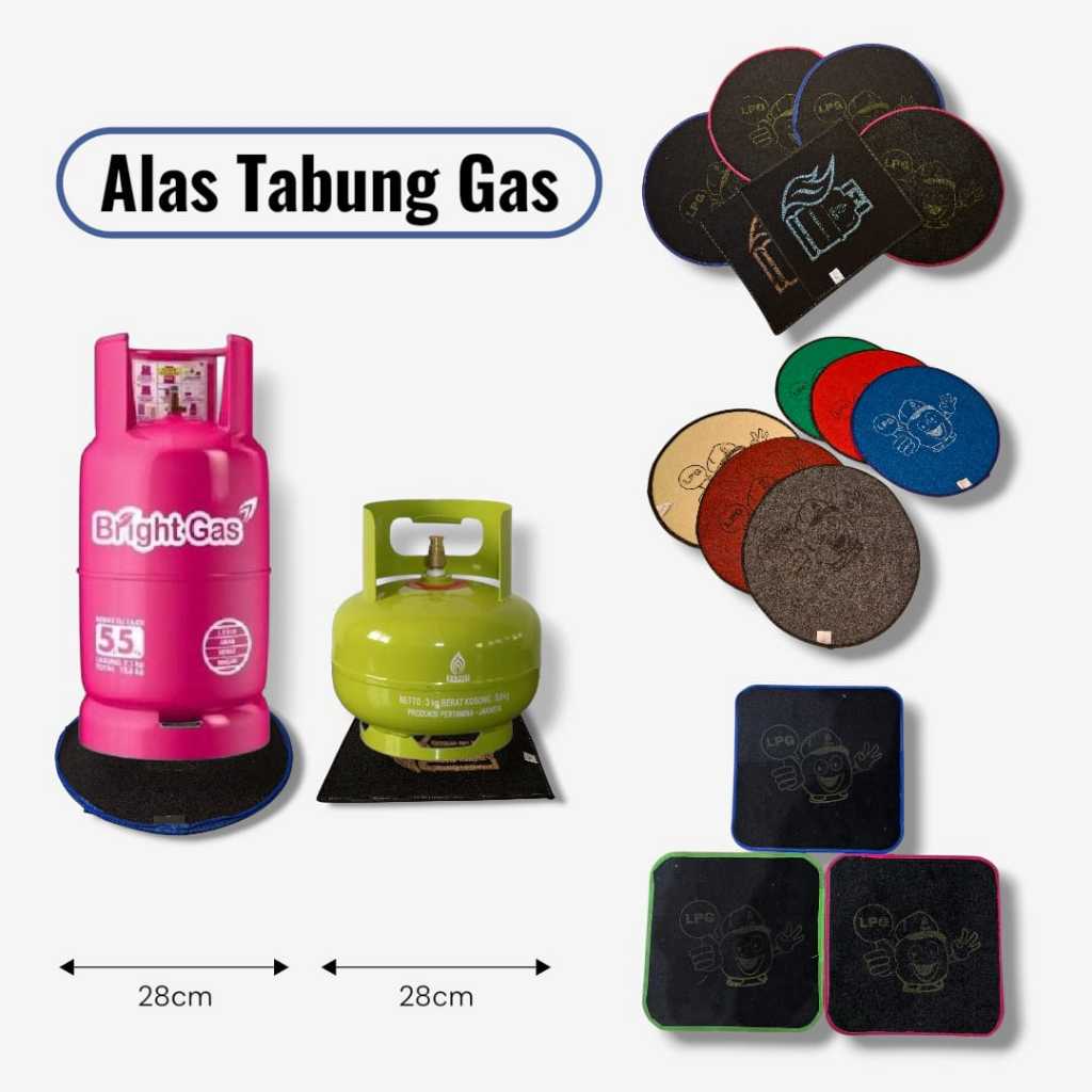 Jual Alas Tatakan Tabung Gas LPG Anti Slip Tahan Lama Desain Elegan ...