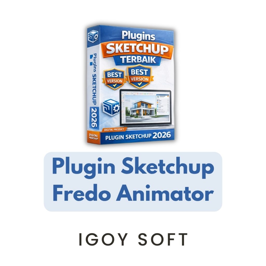 Jual Fredo6 Animator Plugin SketchUp Permanen Selamanya | Shopee Indonesia