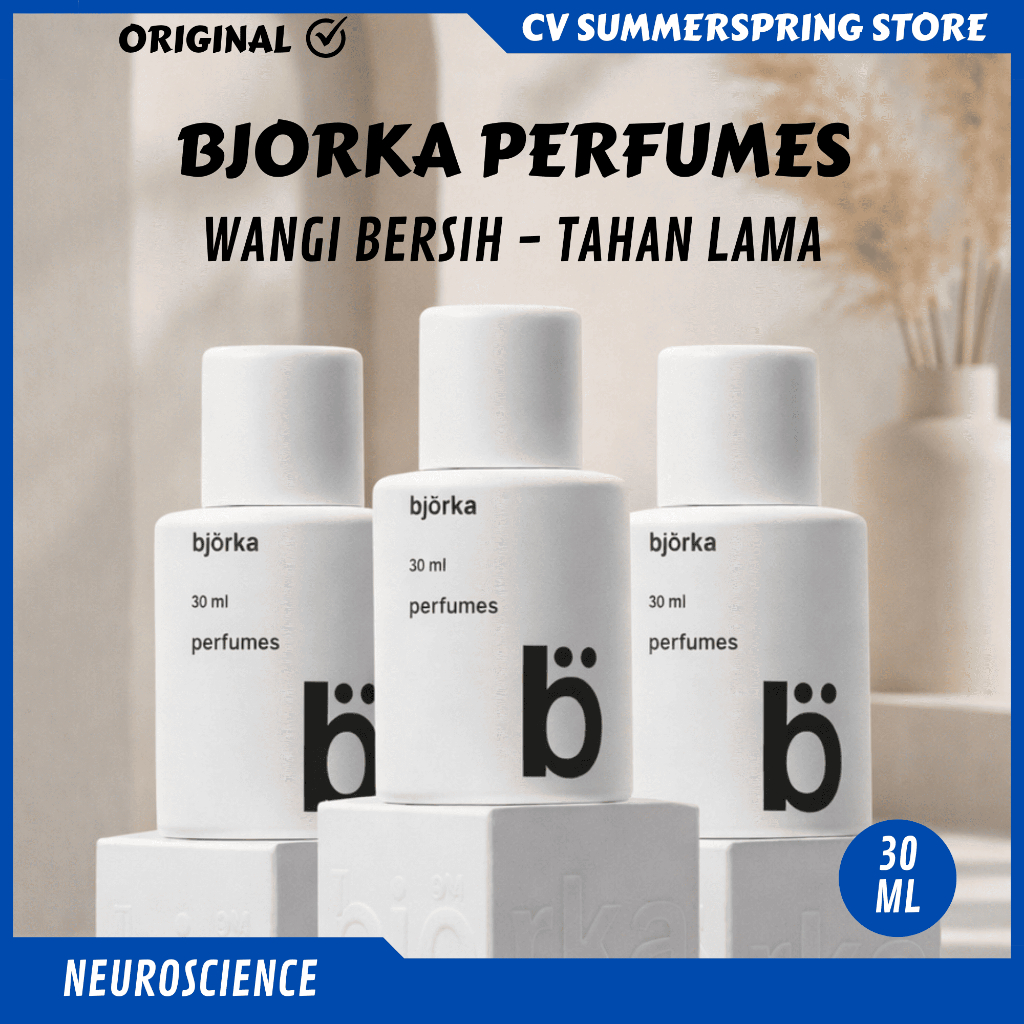 Jual Bjorka Parfum Pria Wanita EDP 30ml | Minyak Wangi Tahan Lama ...