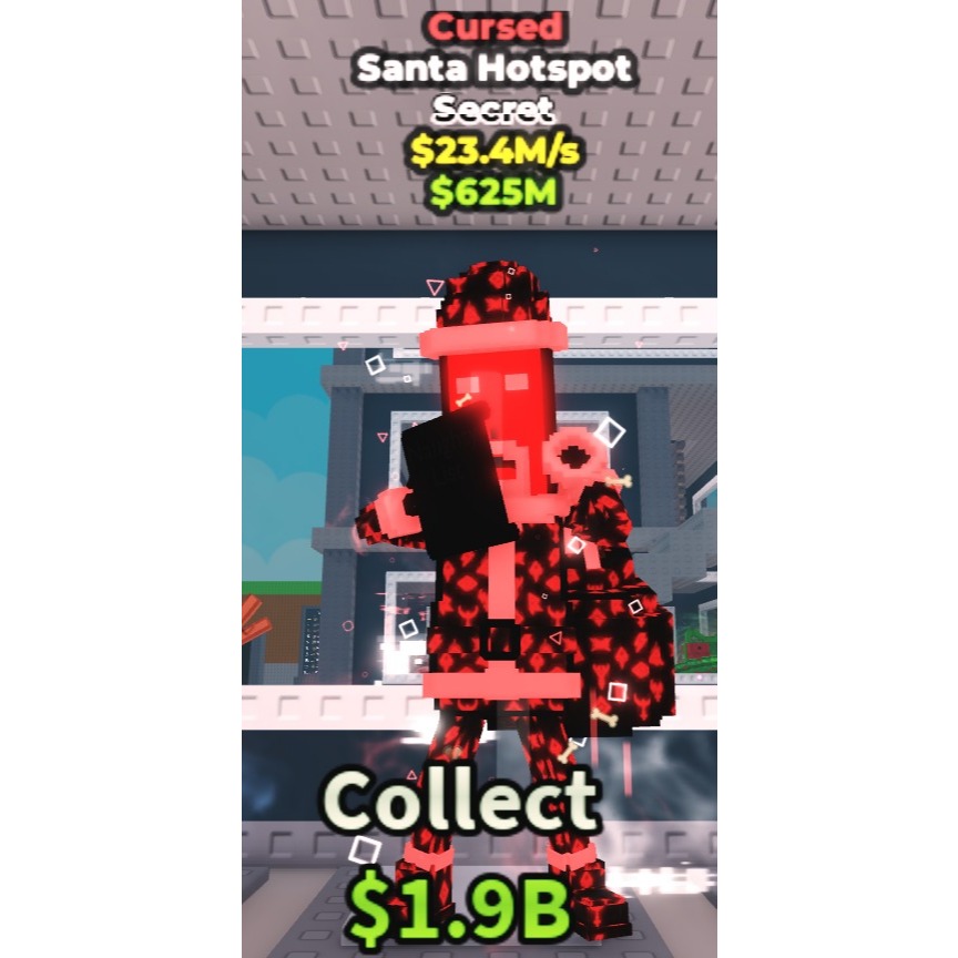 Jual Santa Hotspot Cursed - Steal A Brainrot - SAB - Secret Variant ...