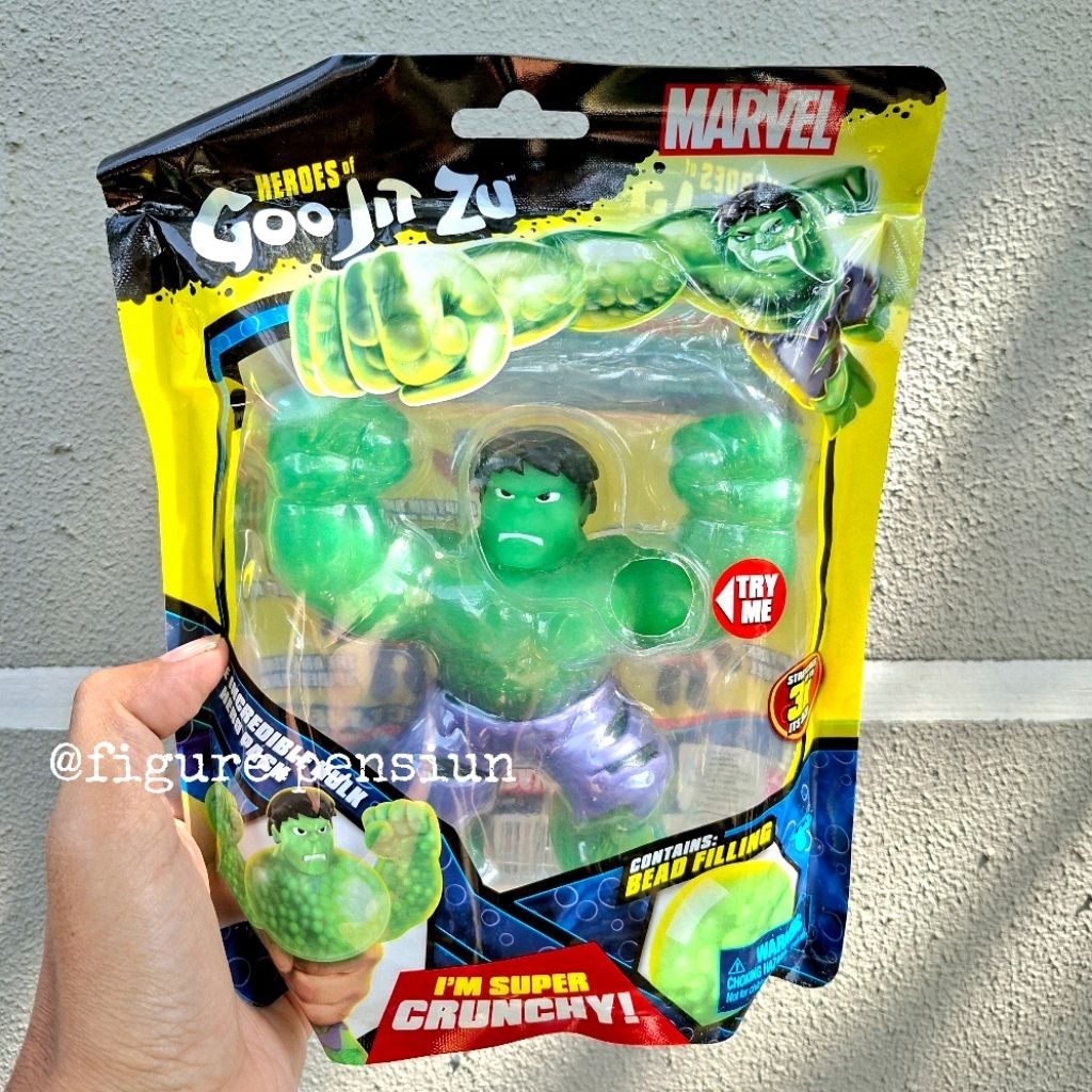 Jual MOOSE TOYS GOO JIT ZU HEROES MARVEL INCREDIBLE HULK HERO PACK ...