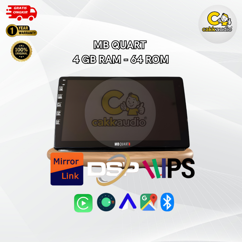 Jual Head Unit Android Mobil MB Quart | 9 Inch | 4GB RAM + 64GB RAM ...