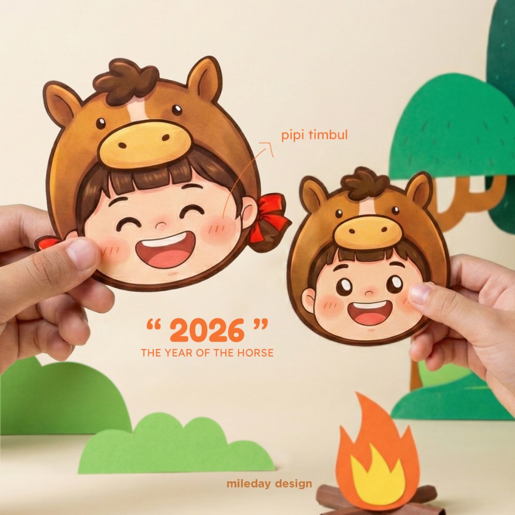 Jual Angpao Imlek 2026 KUDA CUTE ISI 5 PCS READY STOCK | Shopee Indonesia