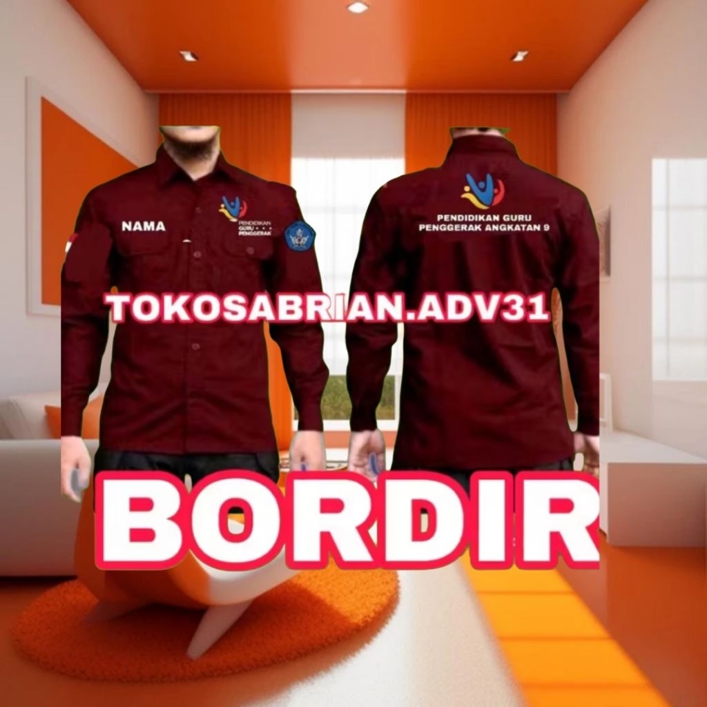Jual KEMEJA MERDEKA BELAJAR KEMEJA GURU PENGGERAK SERAGAM GURU BAJU ...