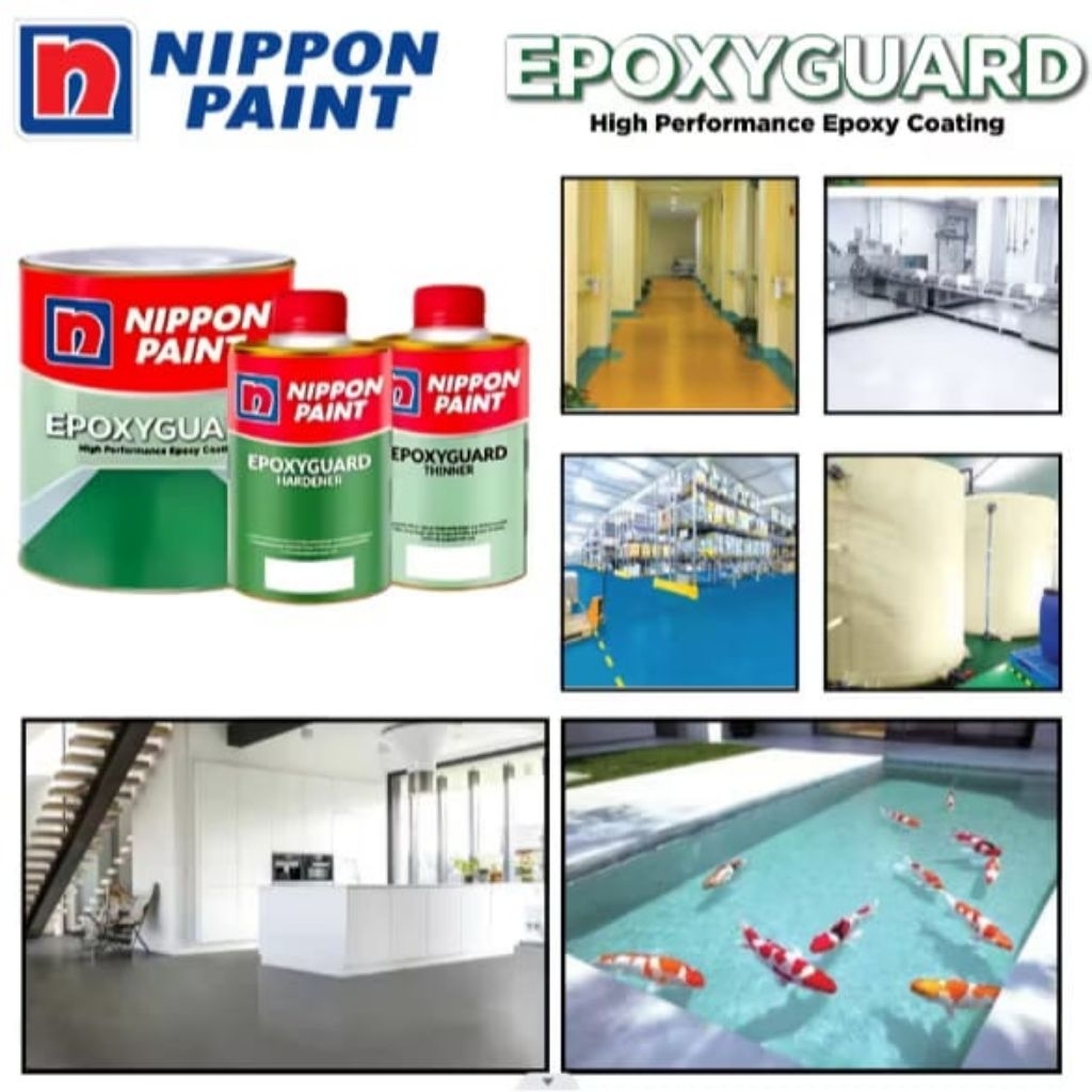 Jual CAT LANTAI NIPPON EPOXY GUARD KERAMIK EPOXY GUARD NIPPON FLOOR ...