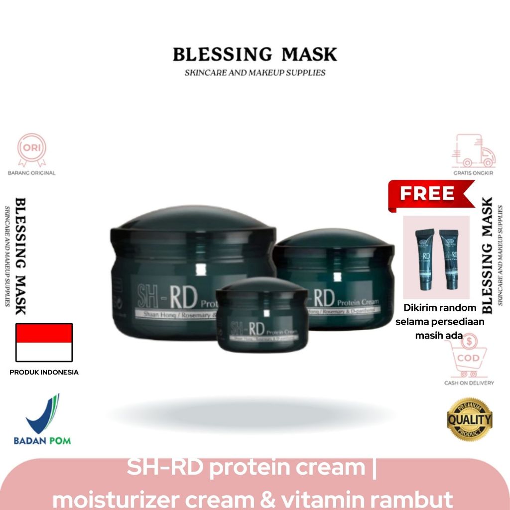 Jual SHRD Protein Cream | Moisturizer & Vitamin Rambut | Hair Care ...