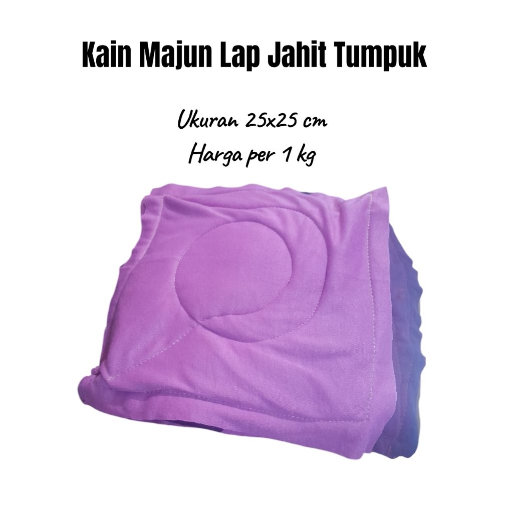 Jual Kain Lap Majun Warna JAHIT Lap Tumpuk warna ukuran 25x25 cm Bahan ...