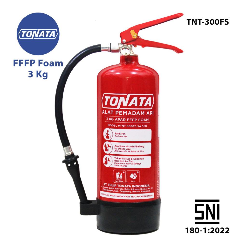 Jual Alat Pemadam Api Tonata SNI 3 KG / APAR FFFP Foam 3KG Original ...