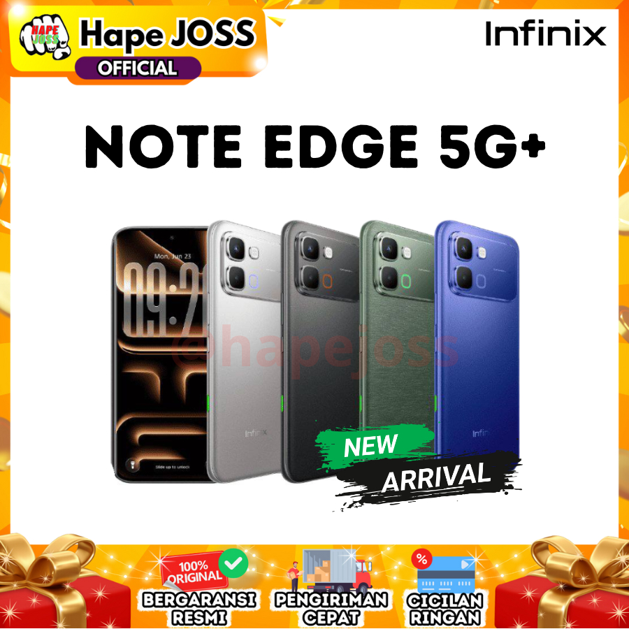 Jual Infinix Note EDGE 5G+ 8/256GB NFC Garansi Resmi | Shopee Indonesia