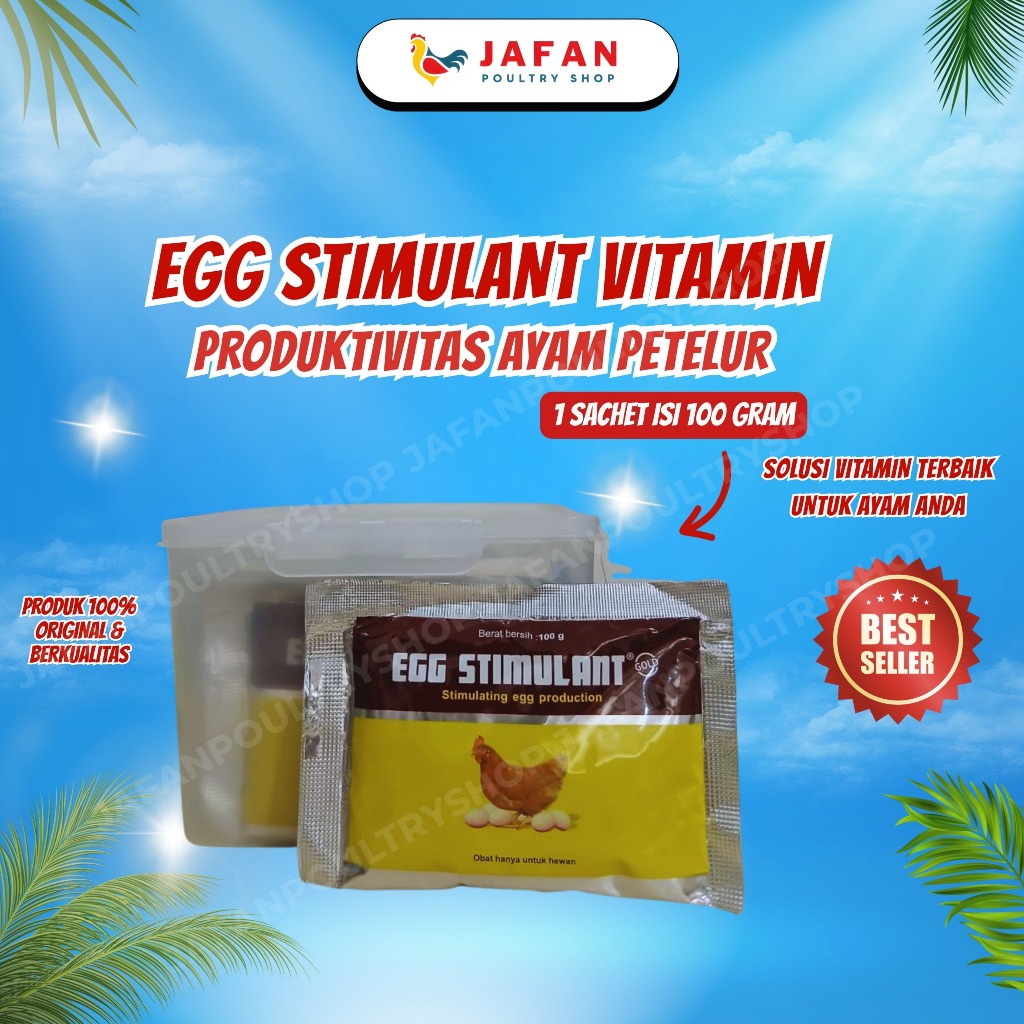 Jual Obat Vitamin Ayam Petelur Egg Stimulant 100 Gr Medion / Vitamin ...