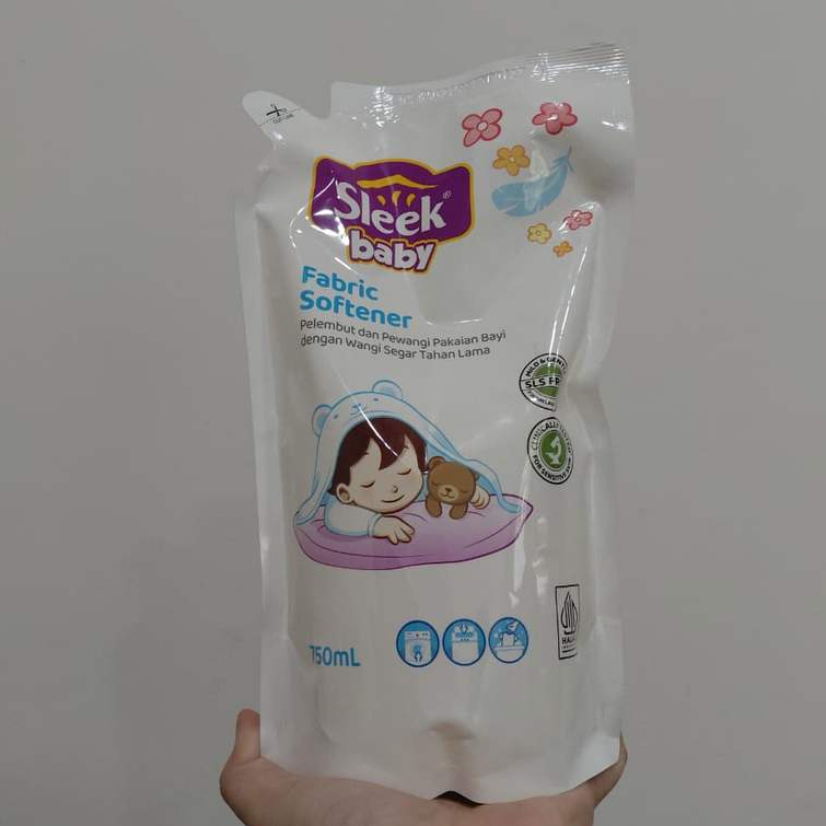 Jual SLEEK BABY FABRIC SOFTENER 750ML - PELEMBUT DAN PEWANGI PAKAIAN ...