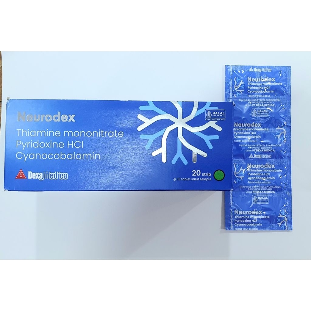 Jual Neurodex strip isi 10 tablet | Shopee Indonesia