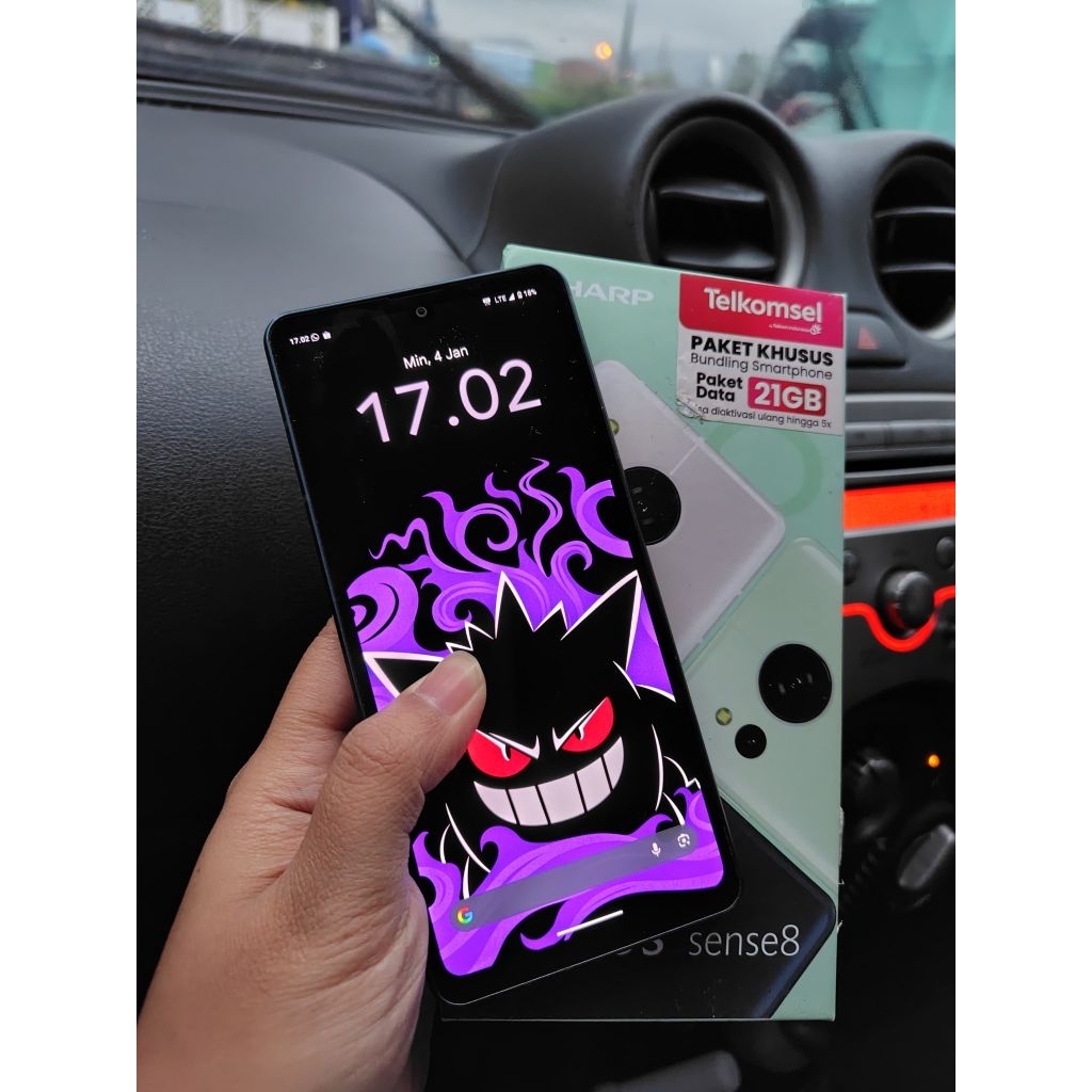 Jual Sharp Aquos Sense 8 Resmi 8/256 kamera mantap | Shopee Indonesia