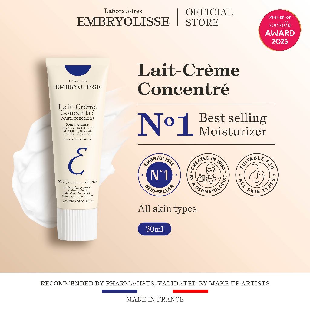 Jual [FLASH SALE] Embryolisse Lait-Creme Concentre 30ml Moisturizer ...