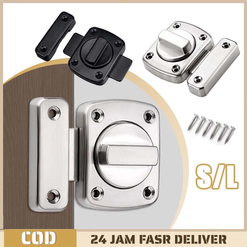 Jual Kunci Grendel Selot Slot Pintu Metal Door Bolt Stainless Steel ...