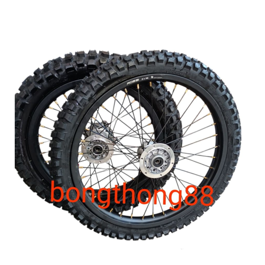Jual Sepakat Velg Rossi Ban Trail Klx Dtracker Bf Crf 150 Ring 18 21 ...