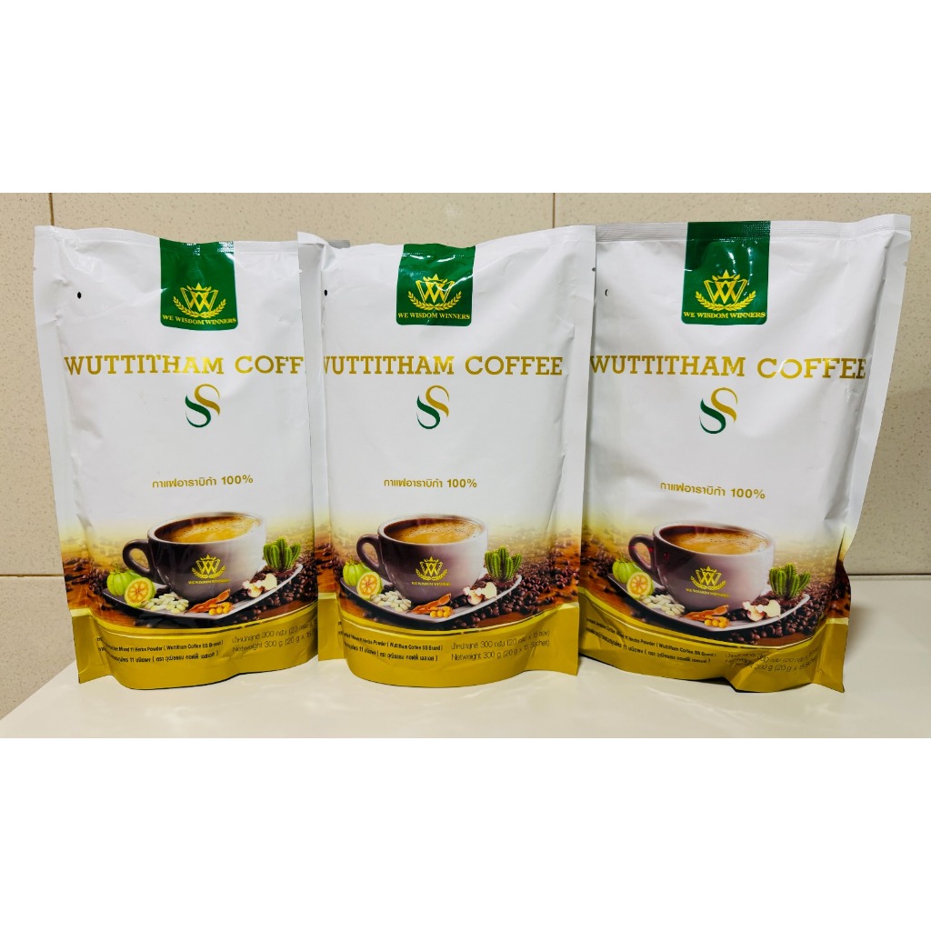 Jual Kopi, Kopi Diet, Kopi Sehat, Kopi Thailand Wuttitham Coffee 3 in 1 ...