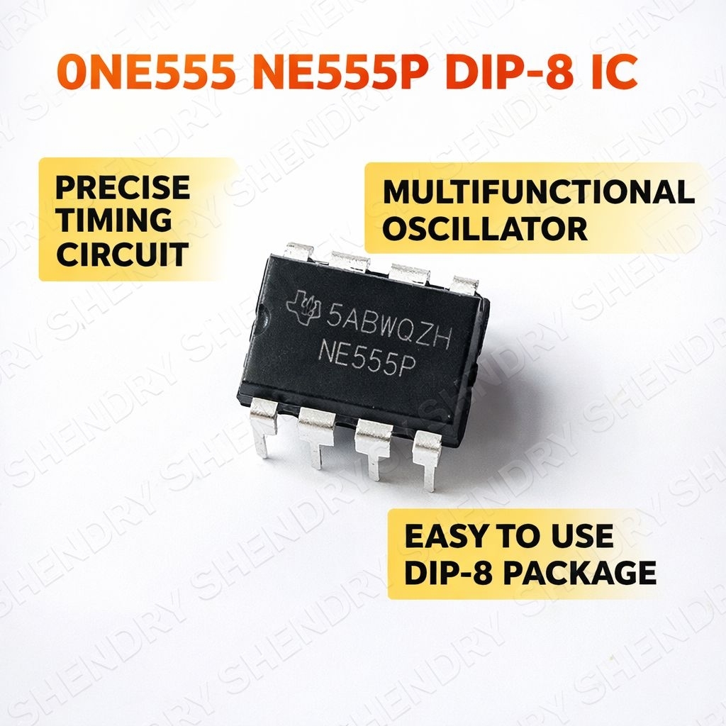 Jual IC Timer NE555 NE555P DIP-8 | Clock Timer Oscillator | IC NE555 ...