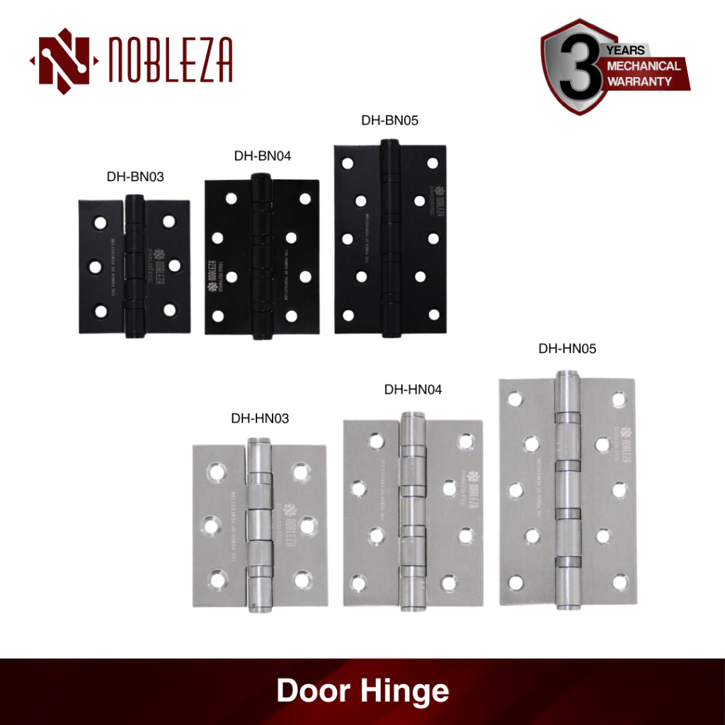 Jual Nobleza Engsel Pintu Jendela Stainless 5 Inch 4 Inch 3 Inch Door ...