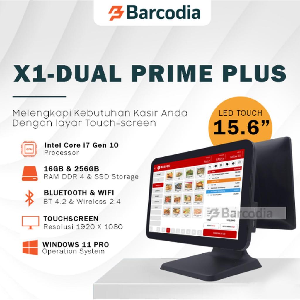 Jual Barcodia Pos All In One Iware WD-X1 Dual Prime i7 gen10 16/256GB ...