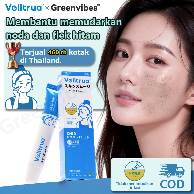 Jual Velltrua×Greenvibes Gel Penghilang Noda Wajah Meredakan Noda Hitam ...