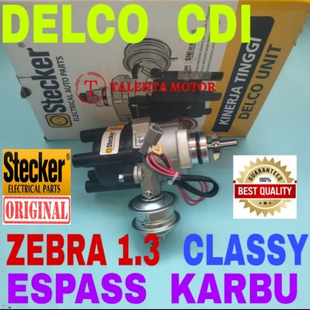 Jual BERGARANSI. DELCO CDI NON SOCKET ZEBRA 1.3 S89 BISA KE ESPASS 1.3 ...