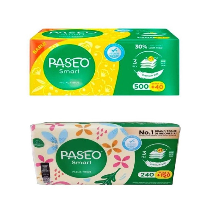 Jual Paseo Smart Facial Soft Pack Tissu Wajah | Shopee Indonesia