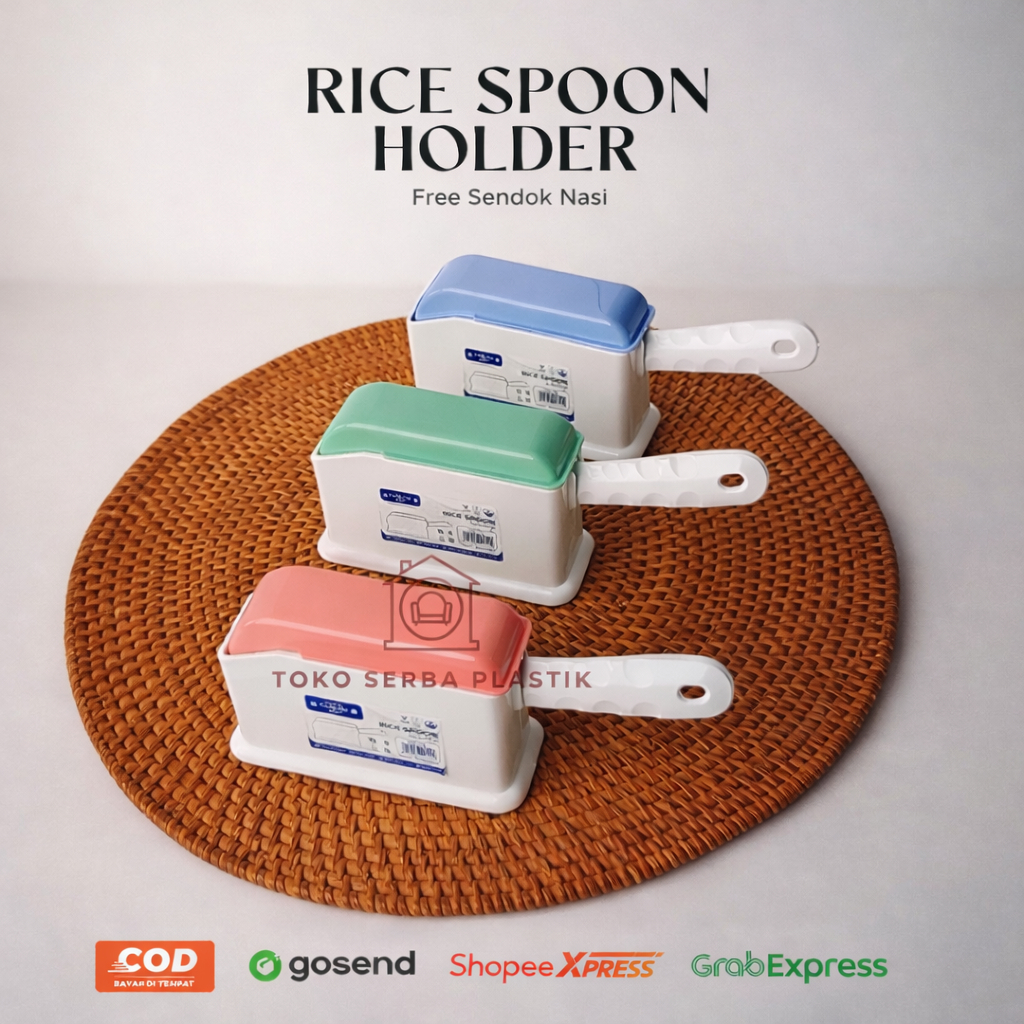 Jual Lucky Star - Tempat Sendok Nasi Centong / Rice Spoon Holder Free ...