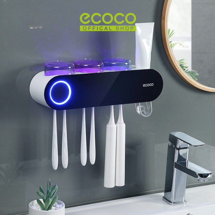 Jual ECOCO UV Sterilizer Toothbrush Dispenser | Shopee Indonesia
