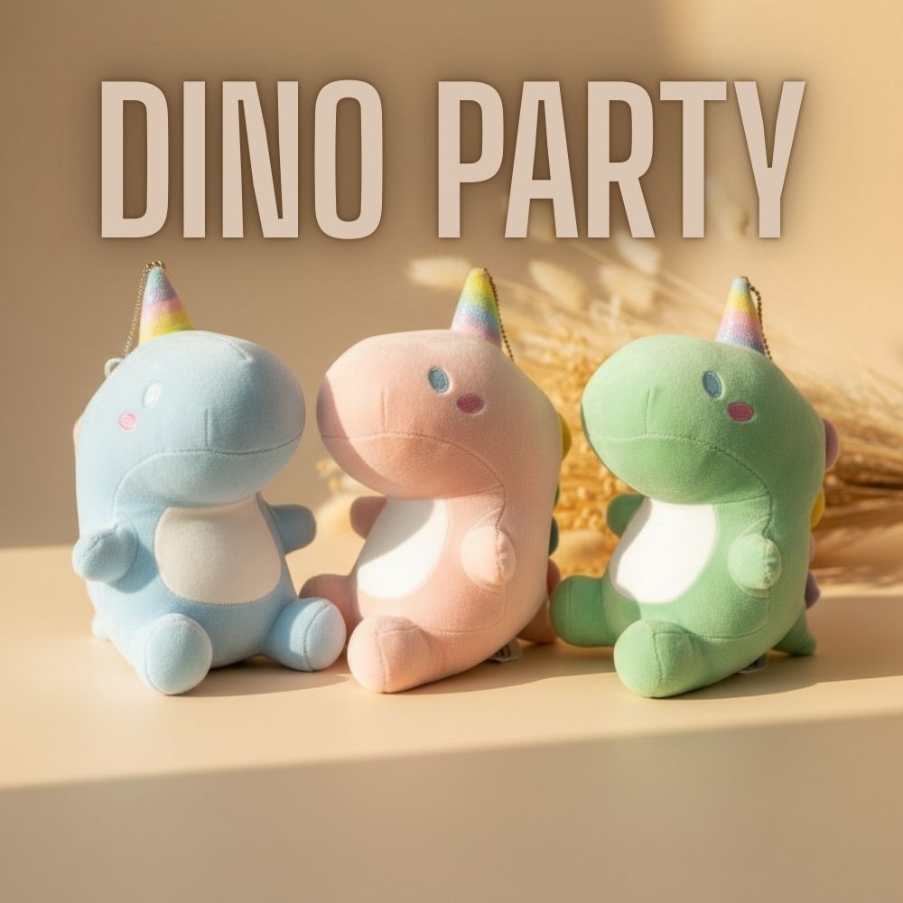 Jual Boneka Dino Party Bless Toys | Plush Dinosaurus Lucu Imut Bikin ...