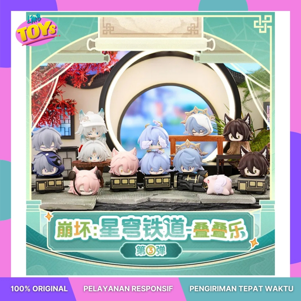 Jual [LMB Toys] Honkai Star Rail Blind Bag Chibi Stack Train Series Vol ...