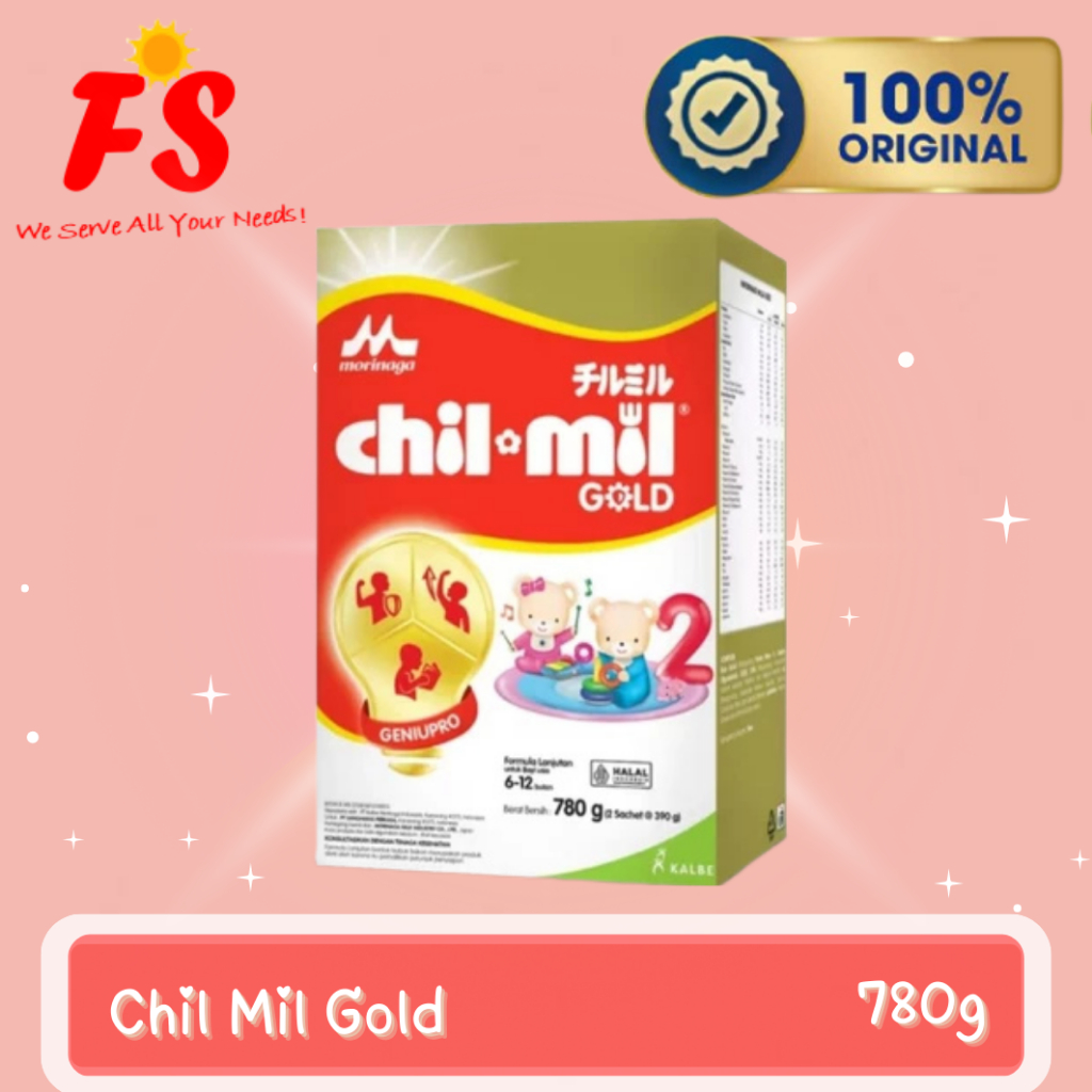 Jual MORINAGA CHIL MIL GOLD GENIUPRO FORMULA BAYI USIA 6-12 BULAN 780G ...