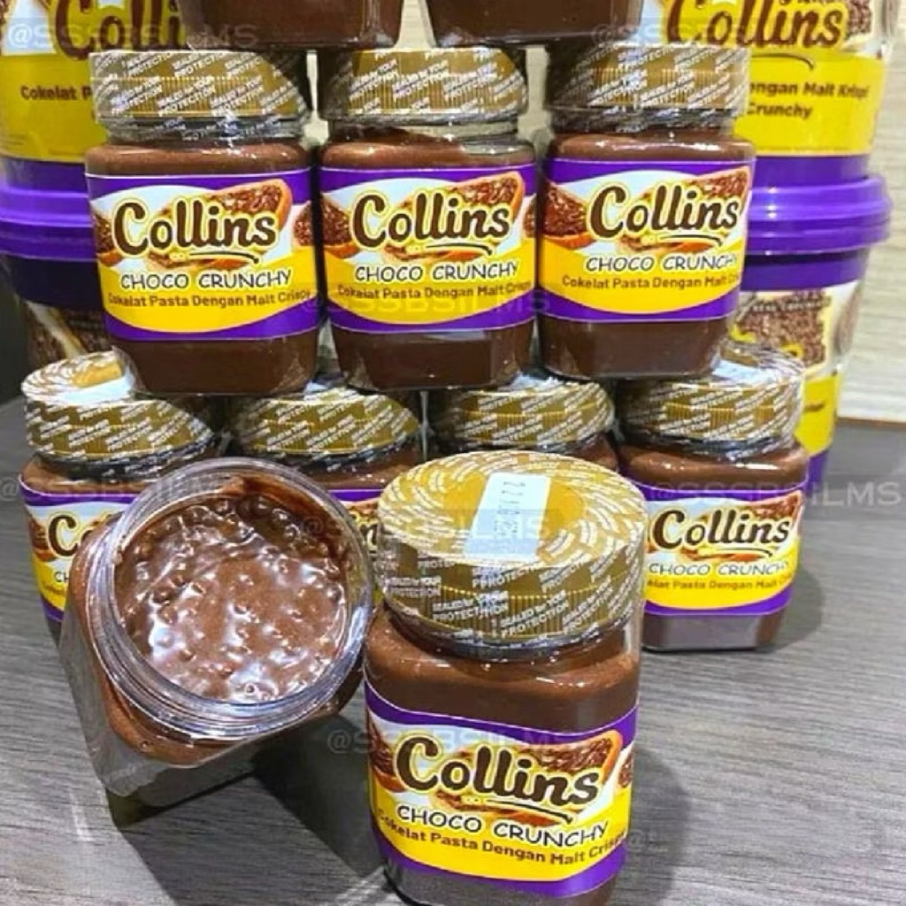Jual Collins Choco Crunchy Repack 200 Gram ( Repack Pakai Botol ...