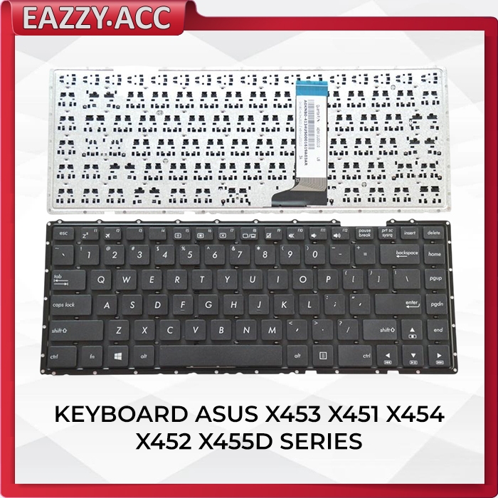 Jual Keyboard Laptop Asus X453 X455 X454Y X454YA X454L X454LA X454W ...