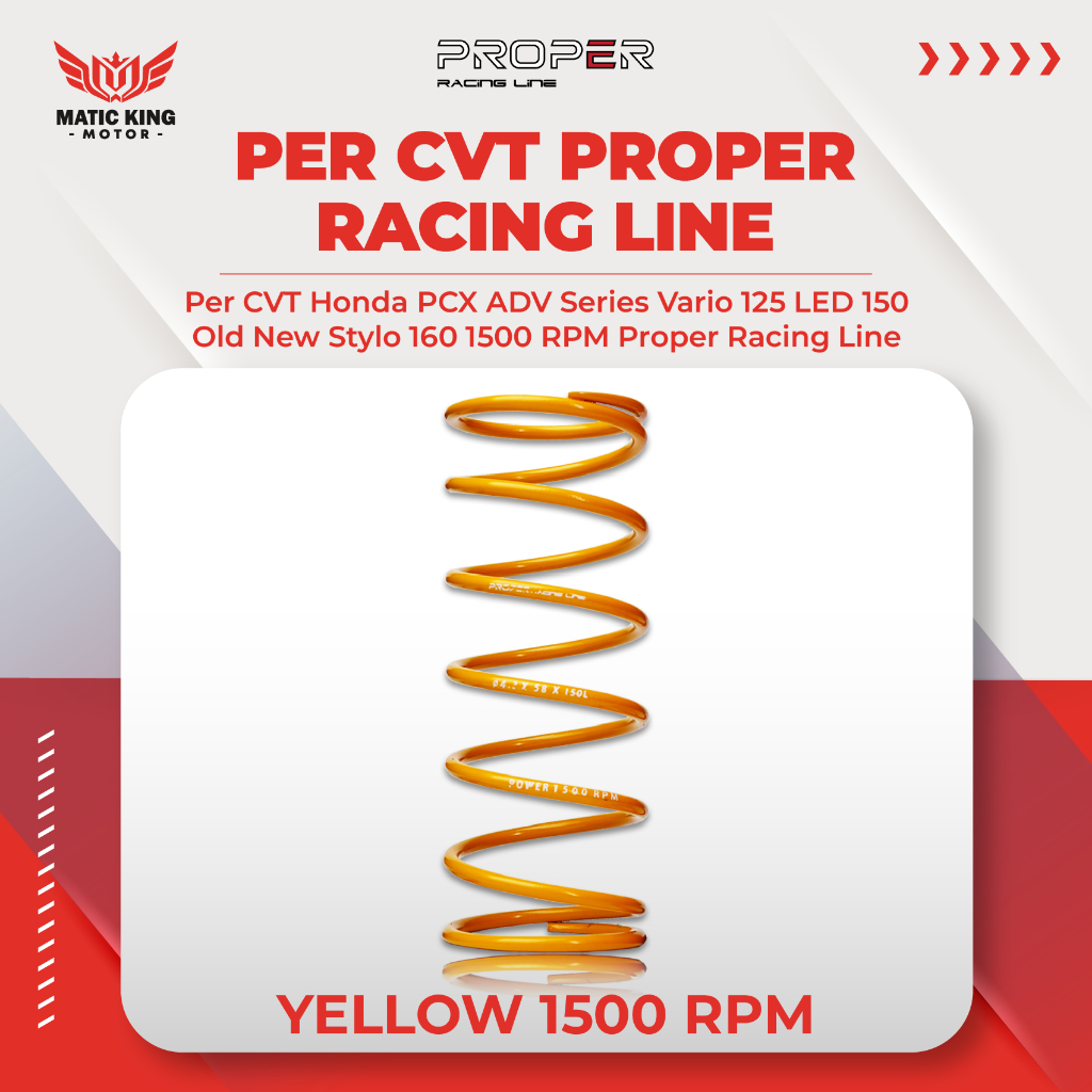 Jual PROPER Per CVT Vario ADV PCX Stylo 125 150 160 eSP CBS ABS Old New ...