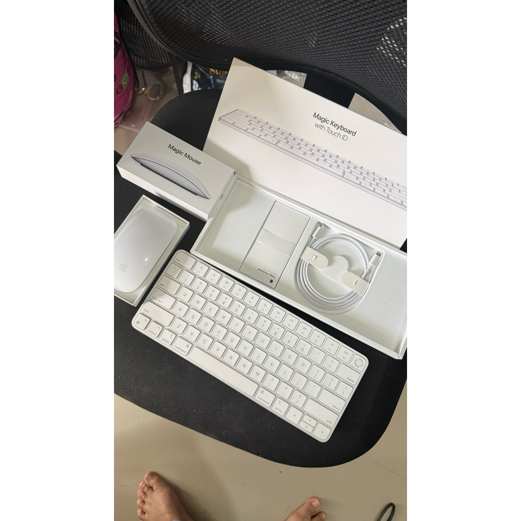 Jual apple bundling magic mouse dan magic keyboard | Shopee Indonesia
