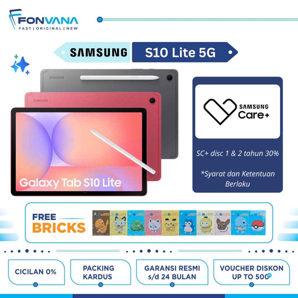 Jual Samsung Galaxy Tab S10 Lite 6/128GB 5G Wi-Fi - Prosesor Exynos ...