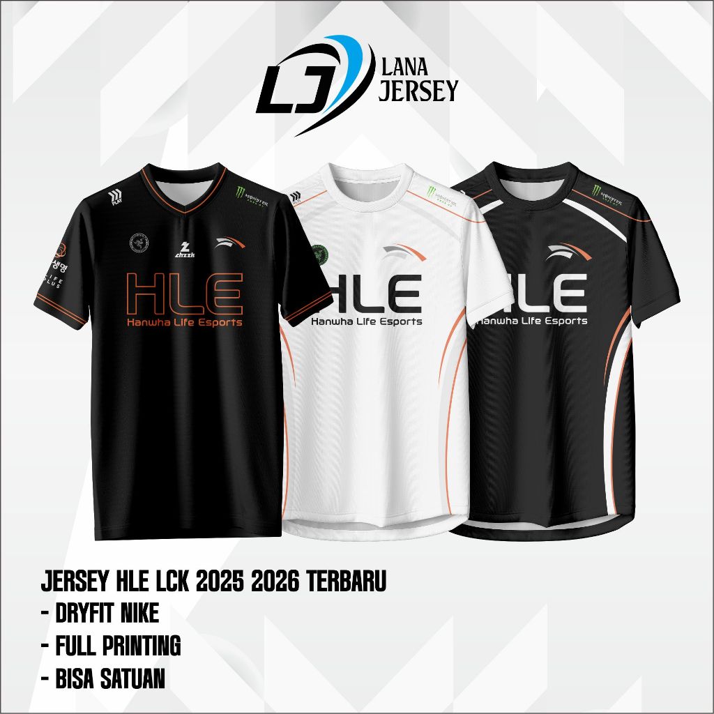 Jual JERSEY HLE HANWHA LIFE ESPORTS 2025 2026 TERBARU ( free custom ...